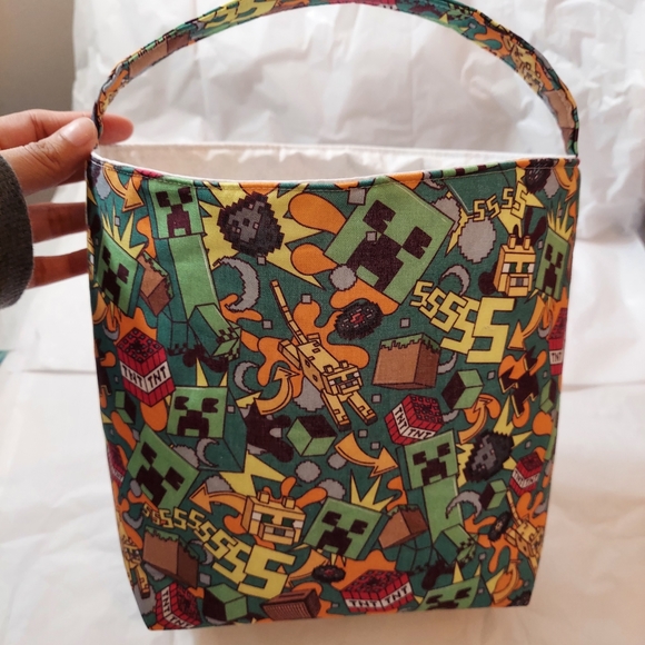 Handmade | Other | Minecraft Basket | Poshmark